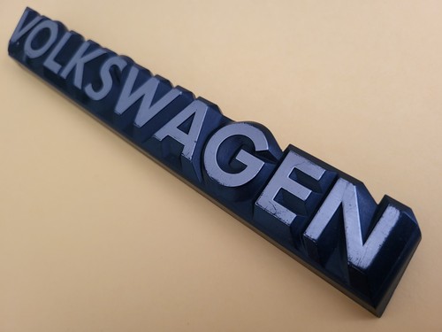 Vw Mk1 Mk2 Jetta Golf Scirocco Cabriolet Rear Emblem Volkswagen #325 ...