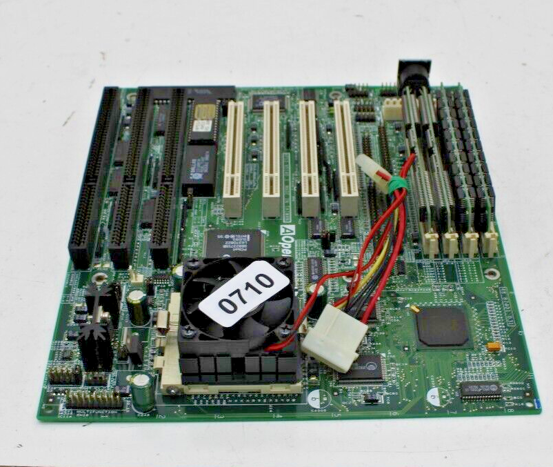 AOpen AP53 95140-3 Motherboard w/ Intel Pentium (P54C) 133MHz 32MB Ram ...