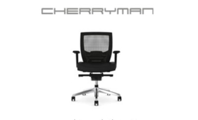 Cherryman 207m Respond 3.1 Mid Back Chair Black NEW IN BOX | eBay
