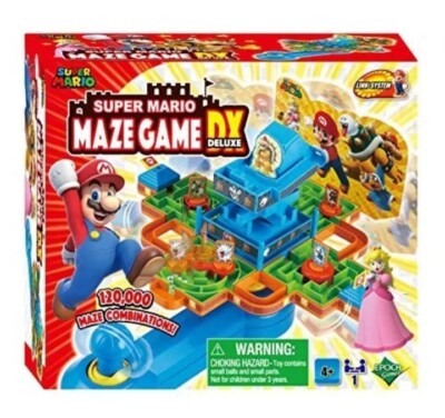 Super Mario Maze Game Deluxe Board Game ***NEW IN BOX*** | eBay