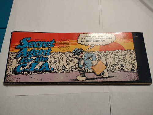 Robert Crumb Underground Comic Fritz Secret Agent For The CIA ...