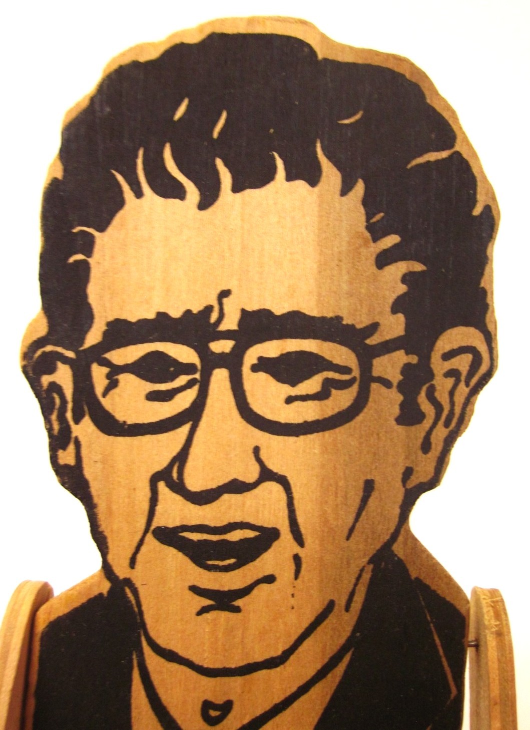 TOPSY TURVY TOYS vtg limberjack man Spiro Agnew dancing board and stick ...