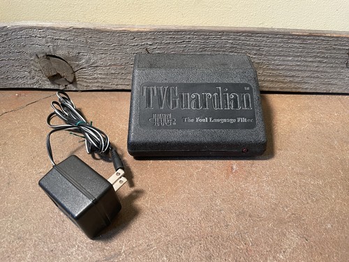 TV Guardian Vintage Foul Language Filter Parental Guidance With Power ...