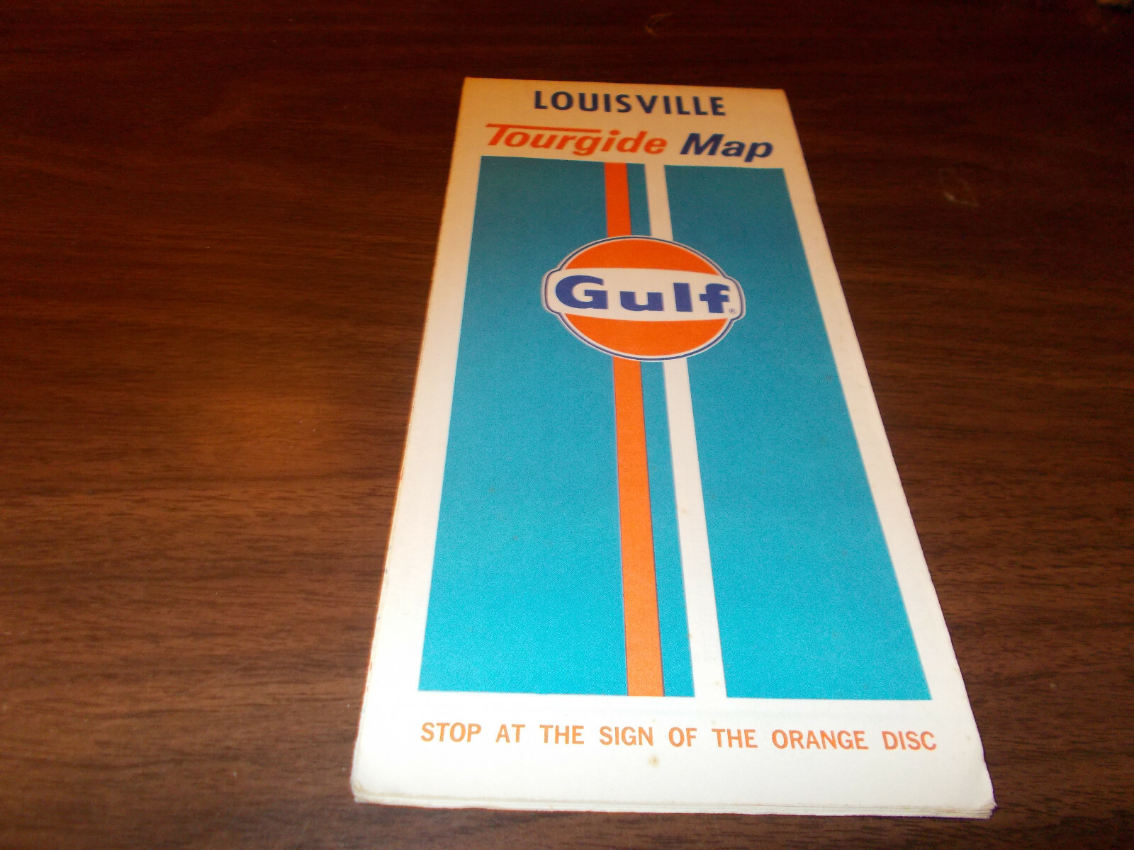 1974 Gulf Louisville Vintage Road Map | eBay