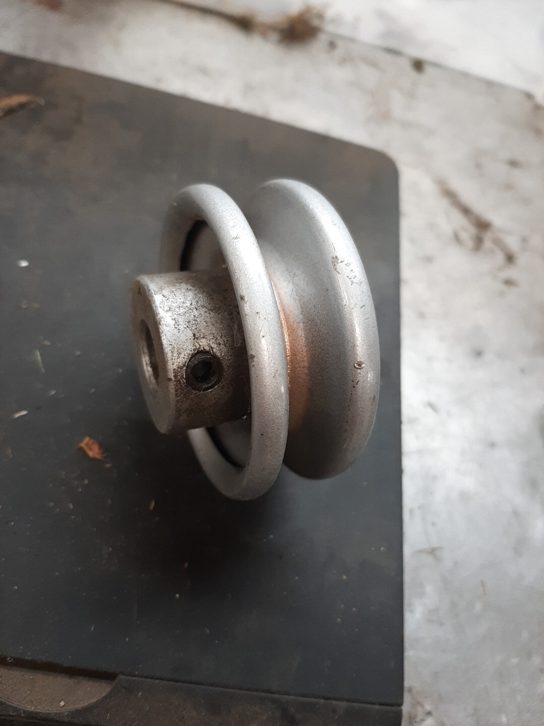 Rotary 755 2 1/2" Steel Pulley P-309 1/2" CH 1/8" Keyway | eBay