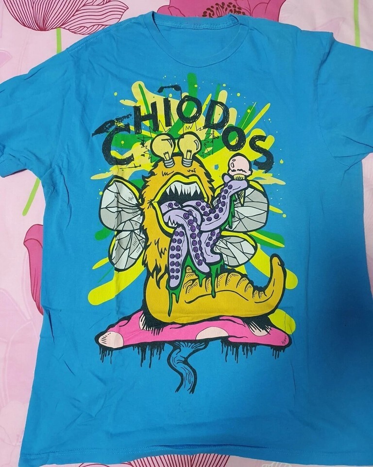 Chiodos Band Blue Cotton Men Women Classic All Size S-345XL T-Shirt ...