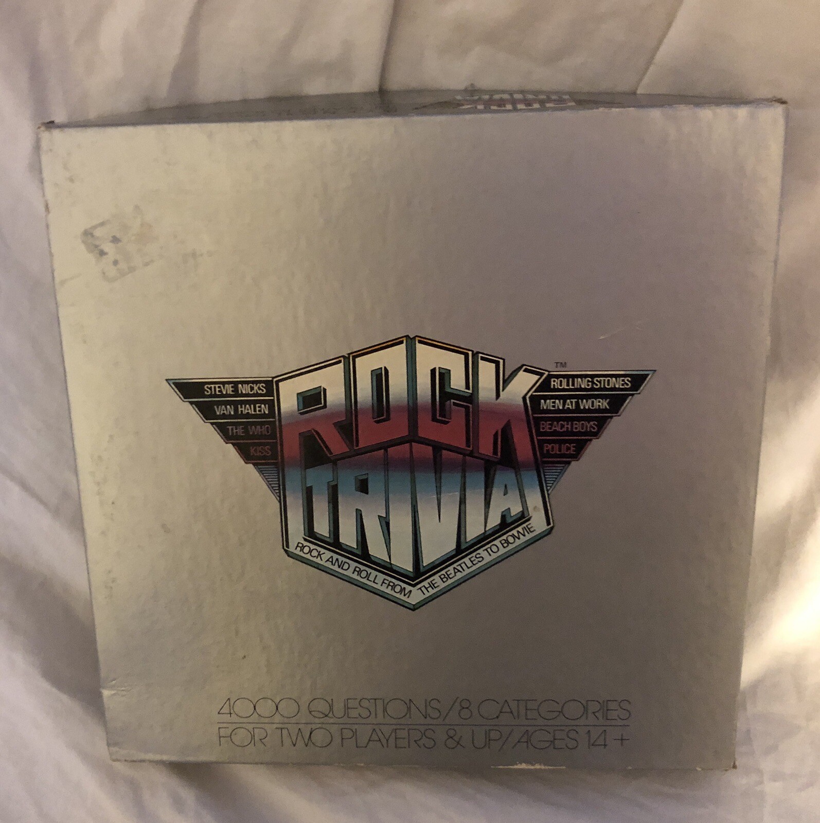 Vintage Rock Trivia Board Game Pressman 1984 Rock And RolL | eBay