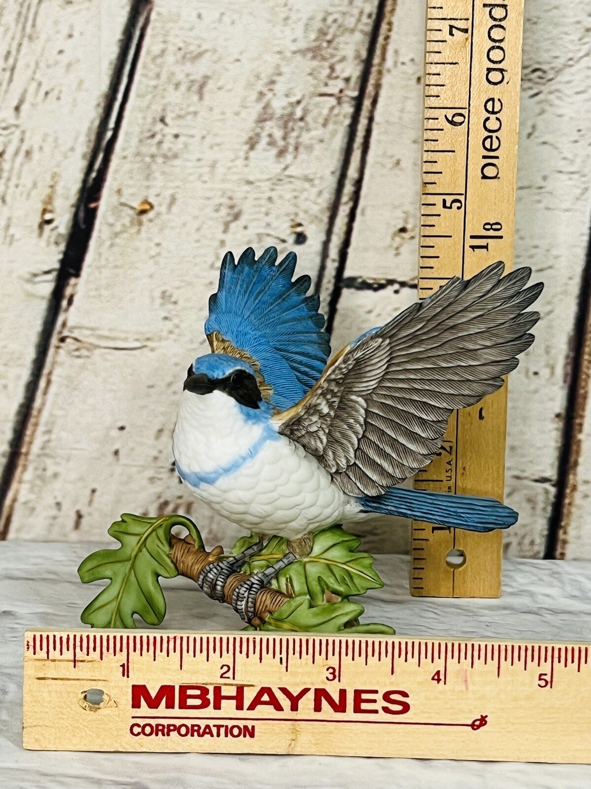 Lenox Western Scrub Jay Handcrafted Fine Porcelain Figurine Garden Bird ...