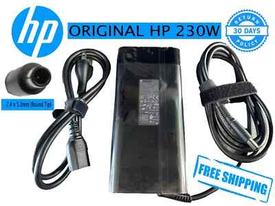 HP 230W AC DC Adapter for Z2 Mini G3 G4 Desktop PC Workstations Charger ...