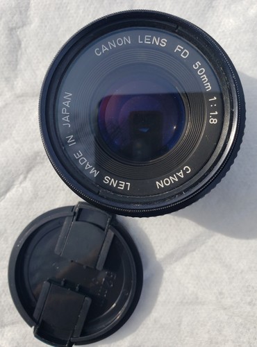 Canon/Promaster Spectrum 7 Lenses 50mm 1:1.8 S.C. Lens & 70-210mm FD ...