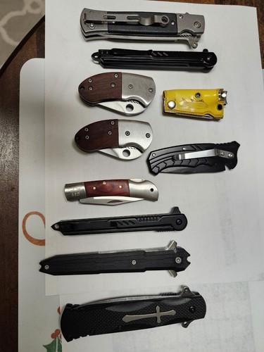 Assorted Pocket Knife Lot Of 10 | eBay