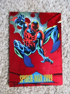 Skybox 1993 Marvel Universe Series 4 Red Foil Spider-Man 2099 # 5 | eBay