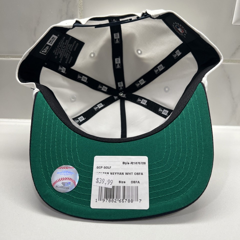 New Era The Golfer New York Yankees Two-Tone White Navy Blue Rope ...