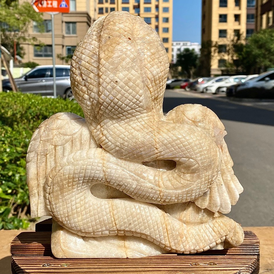 Natural skull quartz hand carved crystal skull healing - 8.7LB | eBay ...