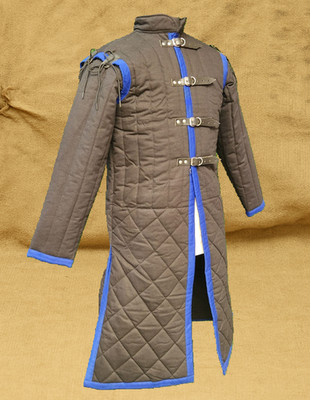 Medieval Quilted Padded Gambeson Armor Jacket | LARP SCA Reenactment ...