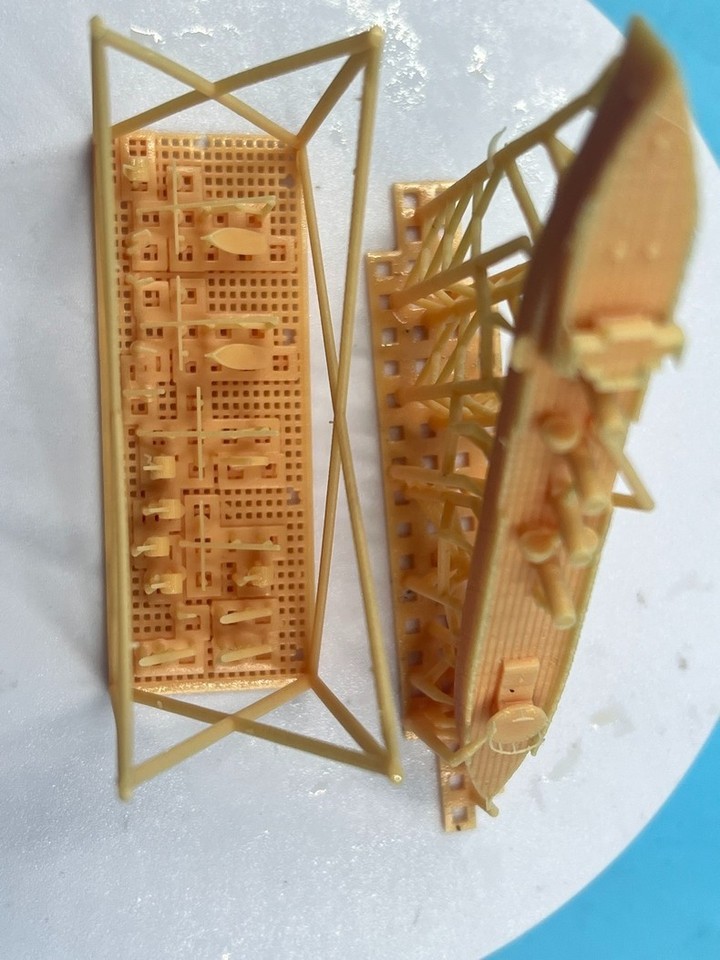 3D printed 1/700 Norway HNoMS Draug Warship model kit unpainted | eBay