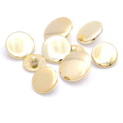 GOLD FLAT SHANK BUTTONS ABS Sizes 18mm 20mm and 23mm | eBay UK