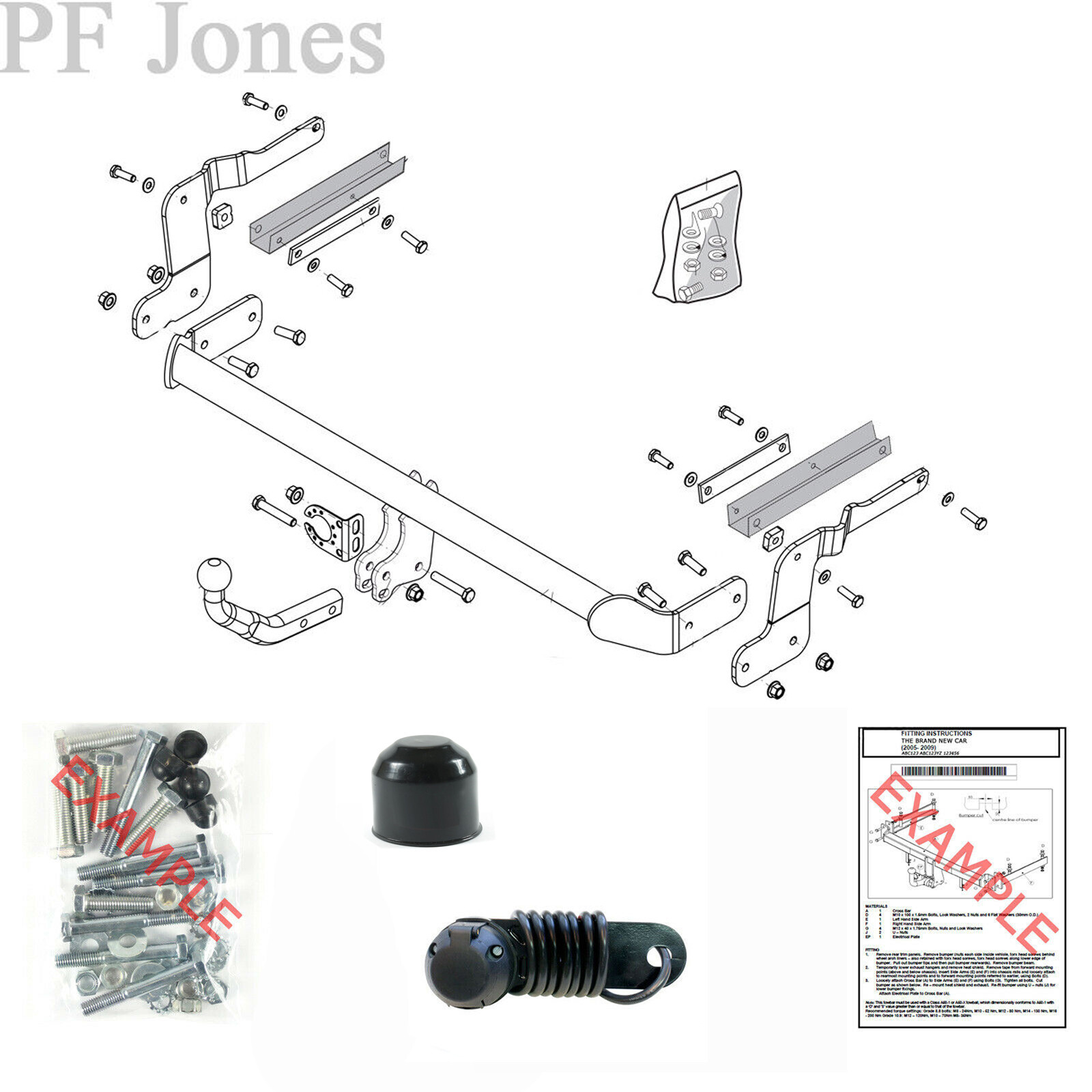 Brink Towbar for Ford Ecosport 2018-2022 - Swan Neck Tow Bar | eBay UK