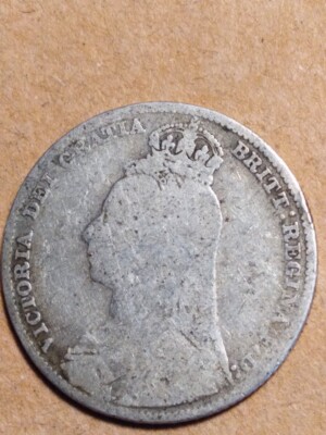 1891 Great Britain Shilling Silver | eBay