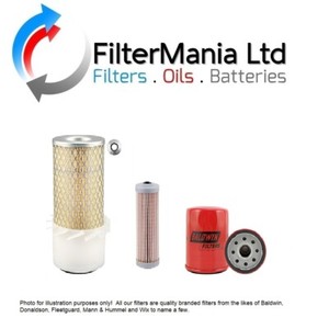 Yanmar B12 & B15 Mini Excavator Filter Kit (Air, Oil, & Fuel Filters ...