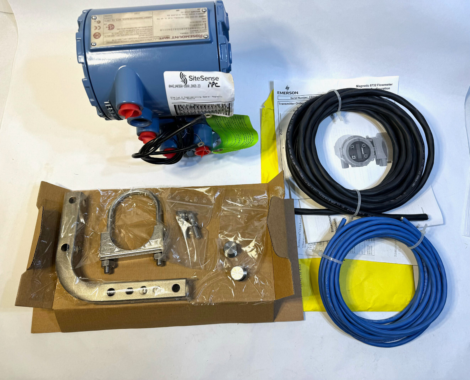 Rosemount 8732EM / 8732EMR1A1K5DA1DA2C1B6V2RH02 Magnetic Flow ...