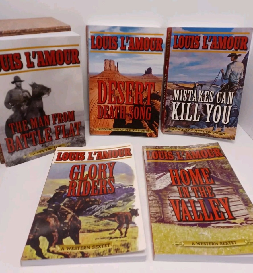Louis l'Amour Box Set: Five Western Classics by Louis L'Amour ...