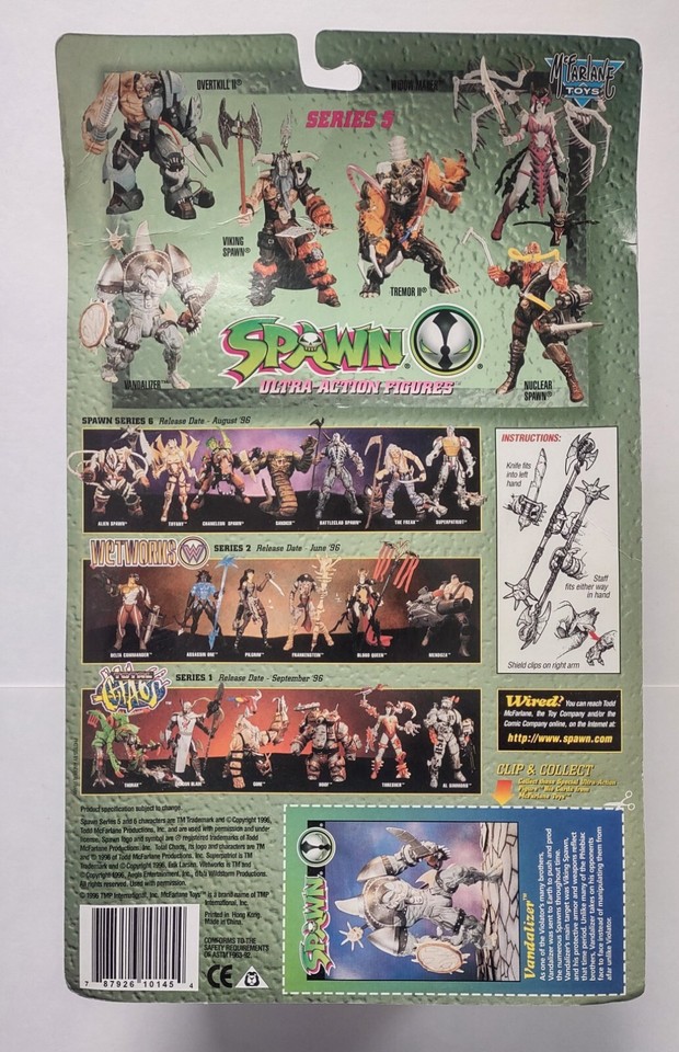 McFarlane Toys Spawn Vandalizer Action Figure Series 5 Sealed | eBay