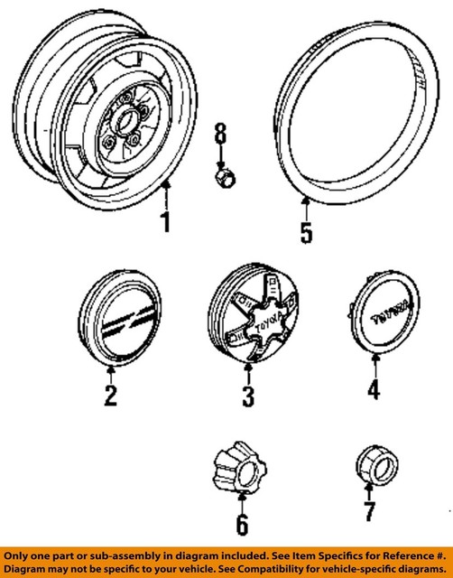9094201007 Genuine Toyota Nut Hub 90942-01007 OEM for sale online | eBay