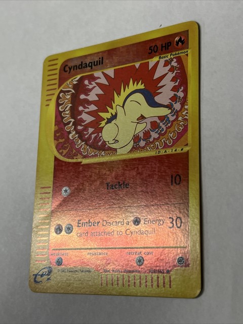 Pokémon TCG Cyndaquil Expedition 105/165 Reverse Holo Common for sale ...