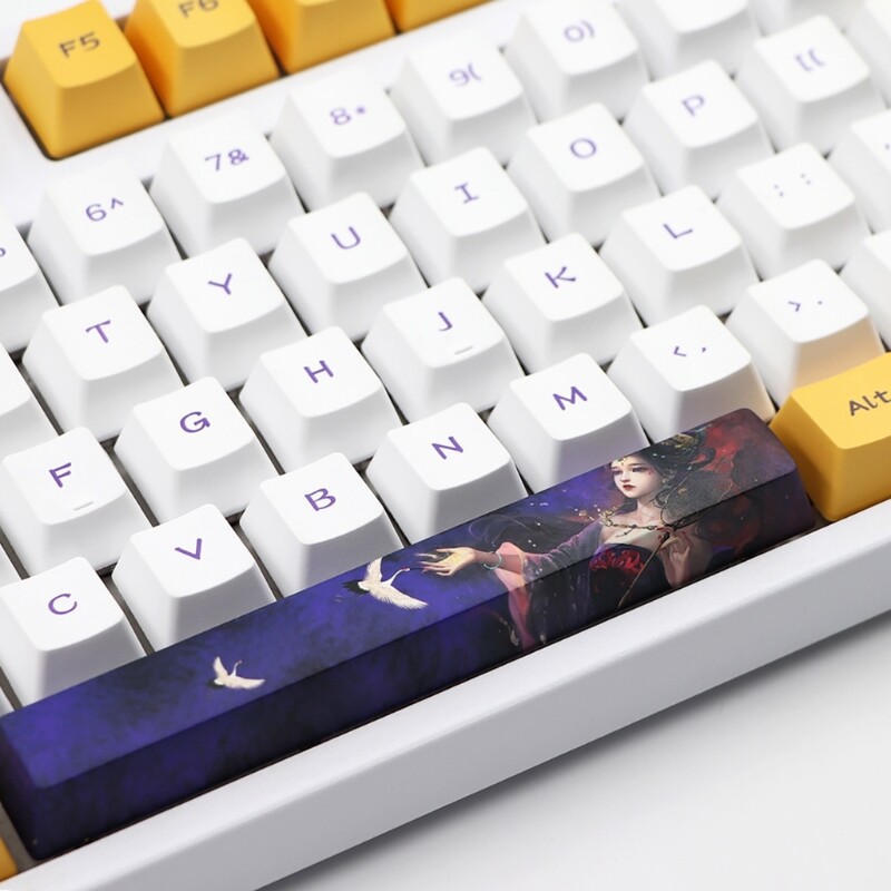 PBT Zhaojun Figure Keycaps 117 for Key OEM Profile Dye Subbed Cover for ...