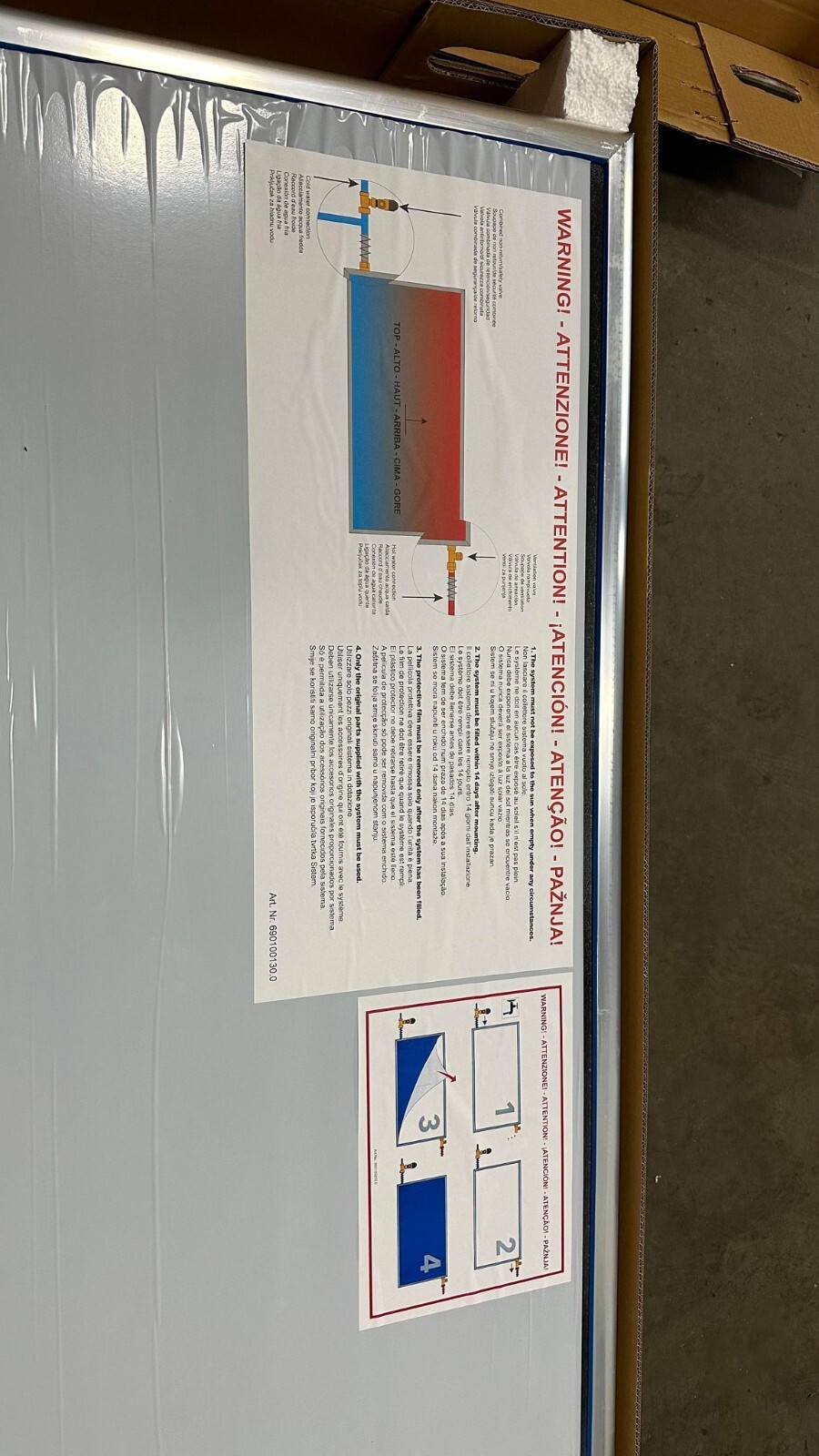 GT40C10BAM 40 Gallon GeoSpring Internal Collector Storage Solar Water ...