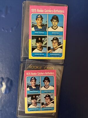 1975 Topps Mini Gary Carter RC #620 And Rookie 620 | eBay