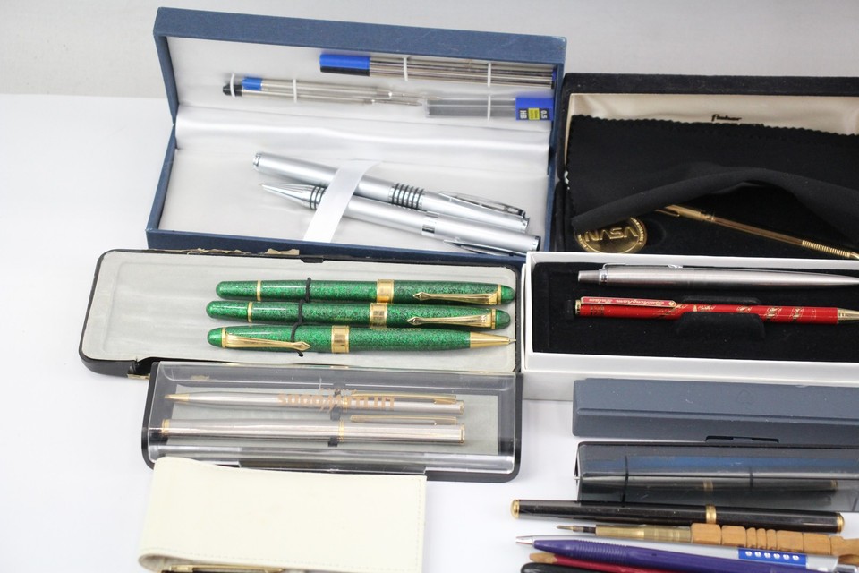 Writing Instruments Assorted Inc Fountain Pens Ballpoint Biro ...