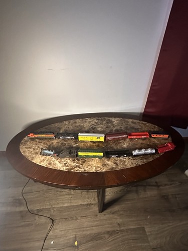 Ho Scale Freight Train And Steam Train Locomotive Set. | eBay