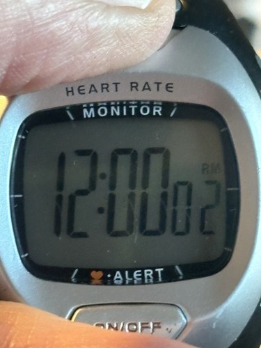 Timex Unisex Heart Rate Monitor Digital Watch 632 & Chest Strap Model ...