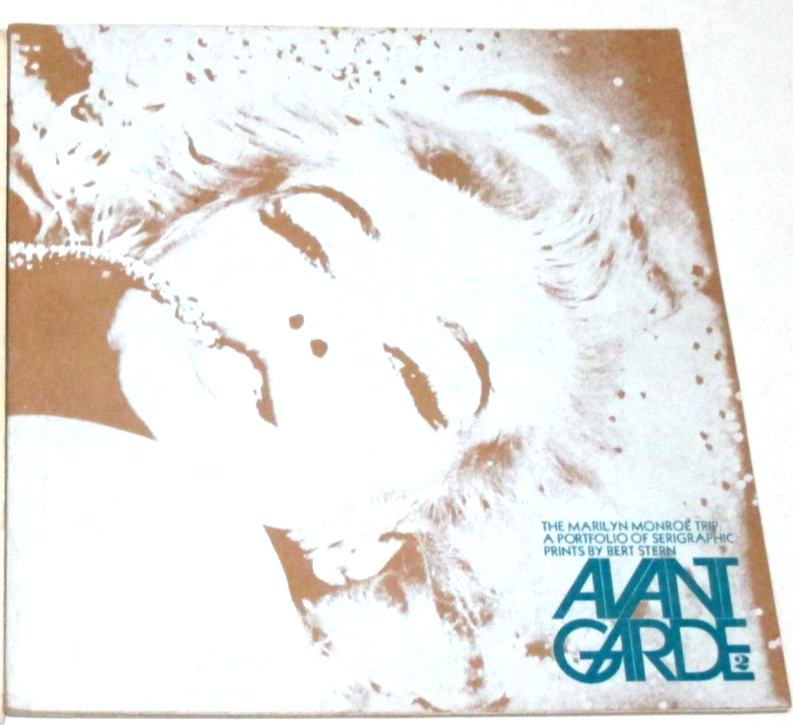 ULTRA RARE AVANT GARDE MAGAZINE # 2 MARILYN MONROE WITH DATED SERIGRAPH ...