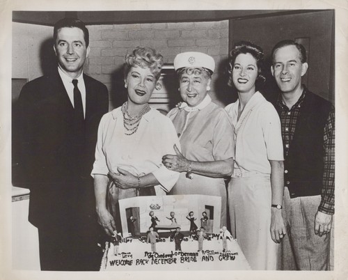 The Cast of Play December Bride 5th Anniversary Party 1958 🎬⭐ Photo K ...