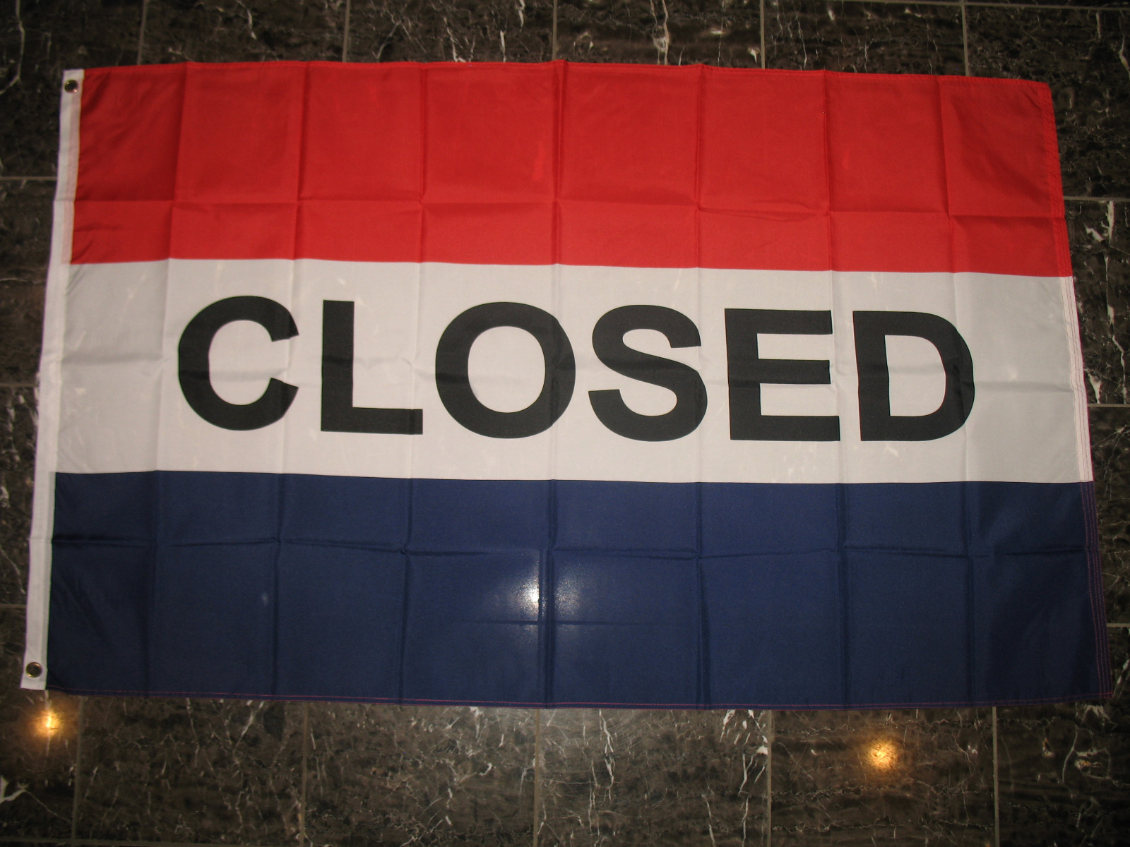 3X5 Advertising CLOSED Marketing Flag 3' x 5' House Banner grommets | eBay