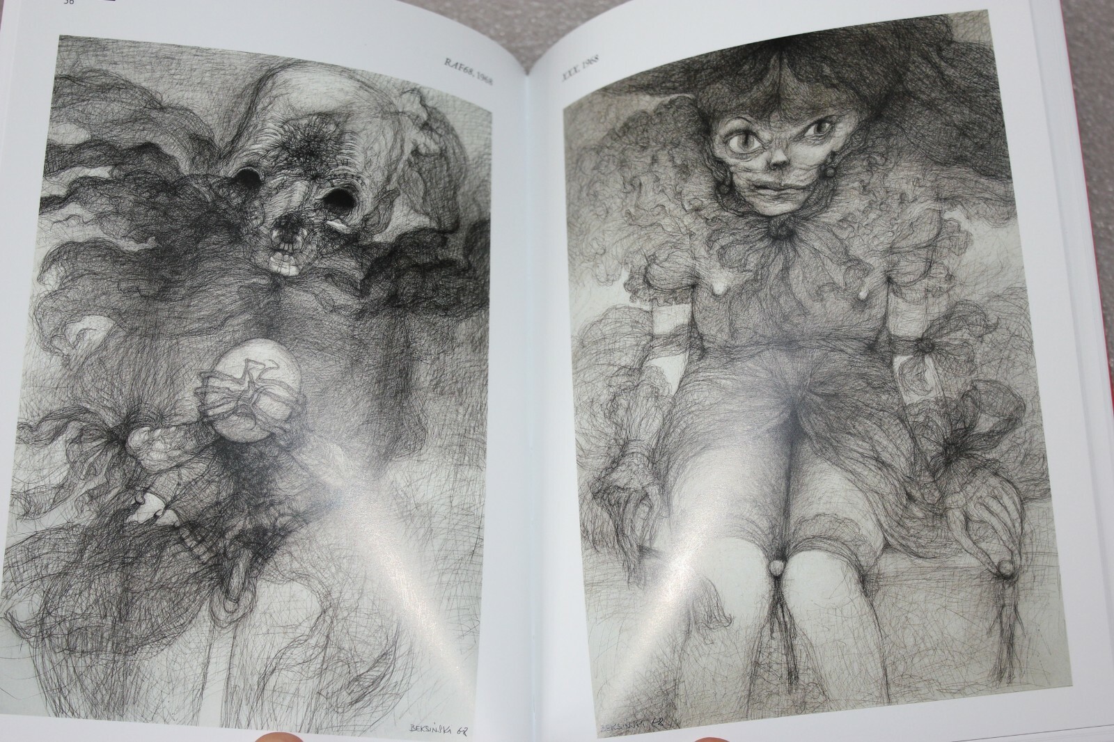 Zdzislaw Beksinski Rysunek / drawing hardcover art book - Zdzisław ...