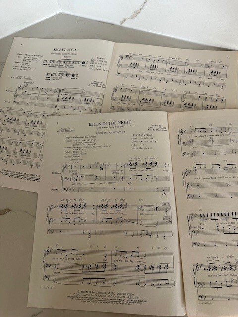 Vintage Organ Piano Sheet Music and Song Books YOU CHOOSE! | eBay