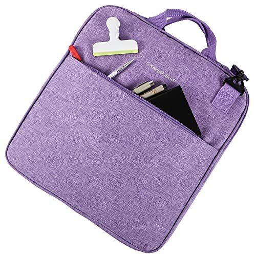 Zipper Binder with Shoulder Strap & Handle 3 ORing Binder for 2 inch ...