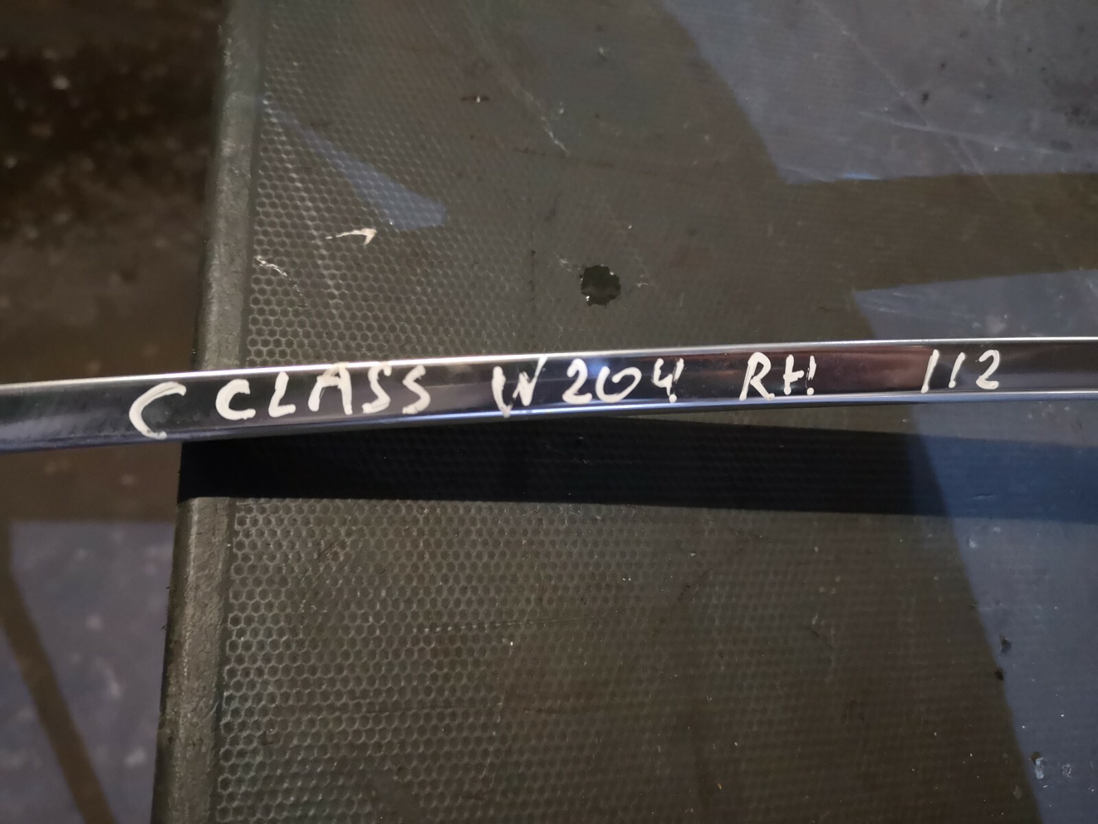 MERCEDES C-CLASS W204 2007 - 2014 PAIR OF SIDE ROOF MOLDING TRIM ...