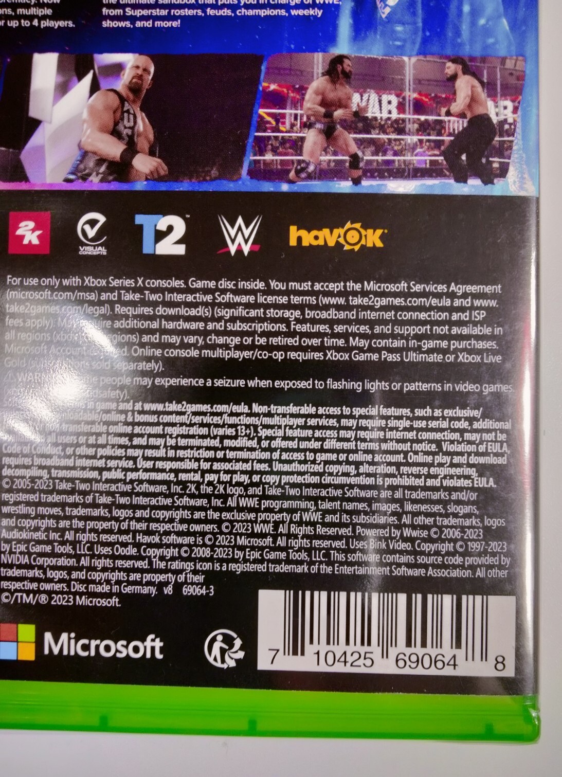 WWE 2K23 (Xbox Series X|S, 2023) for sale online | eBay