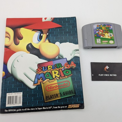 Super Mario 64 N64 Nintendo 64 and Official Player's Strategy Guide ...