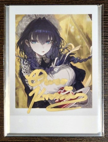 Hololive Ouro Kronii Birthday 2025 Handwritten Autograph Cheki Card | eBay