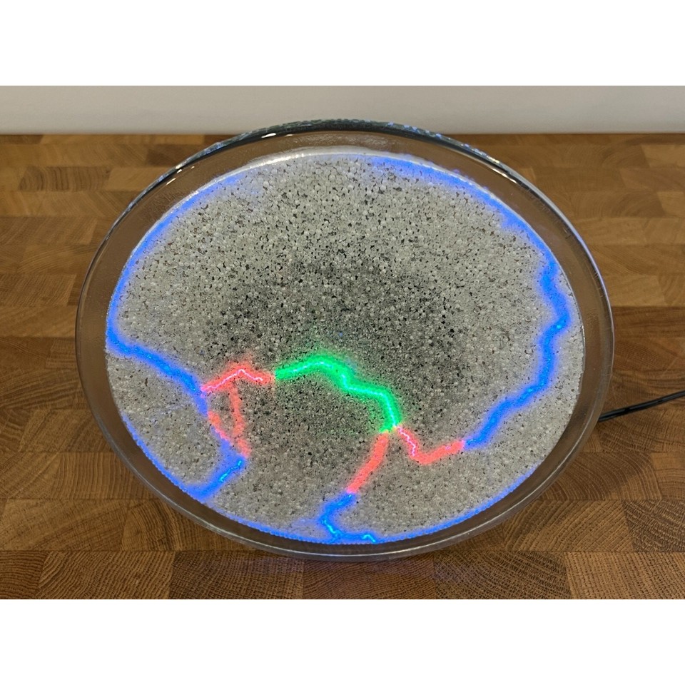 Lite F/X Electrostorm Plasma Disk DJ Light Pulses to Music Colorful ...