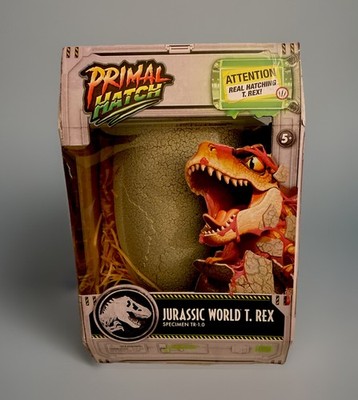 Jurassic World Park Primal Hatch T-REX Tyrannosaurus Rex Dinosaur Egg ...