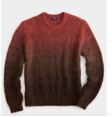 Todd Snyder Mens Mohair Wool Sweater Ombré Beetroot Sz Medium | eBay
