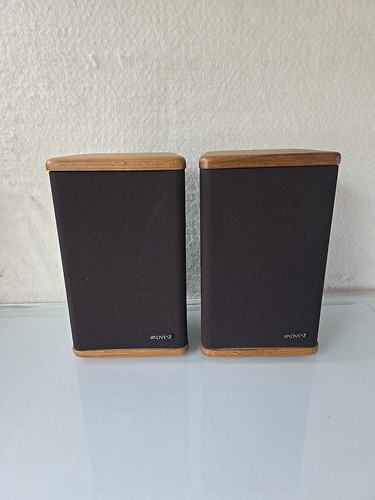 Vintage Advent Mini Bookshelf Speakers Pair-Tested-Working | eBay