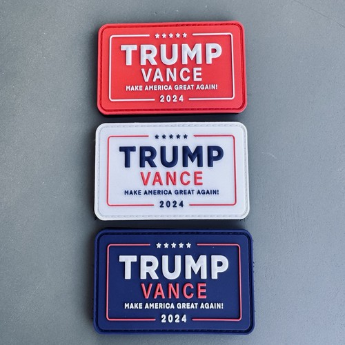 BLUE REPUBLICAN MAGA TRUMP VANCE 3D PVC PATCH FOR HAT, BACKPACK, ETC | eBay